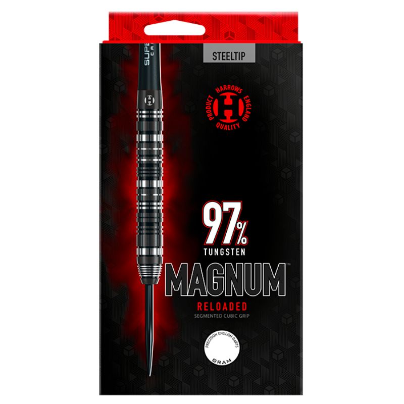 Dardos Bico Aço Harrows Magnum Reloaded 97%